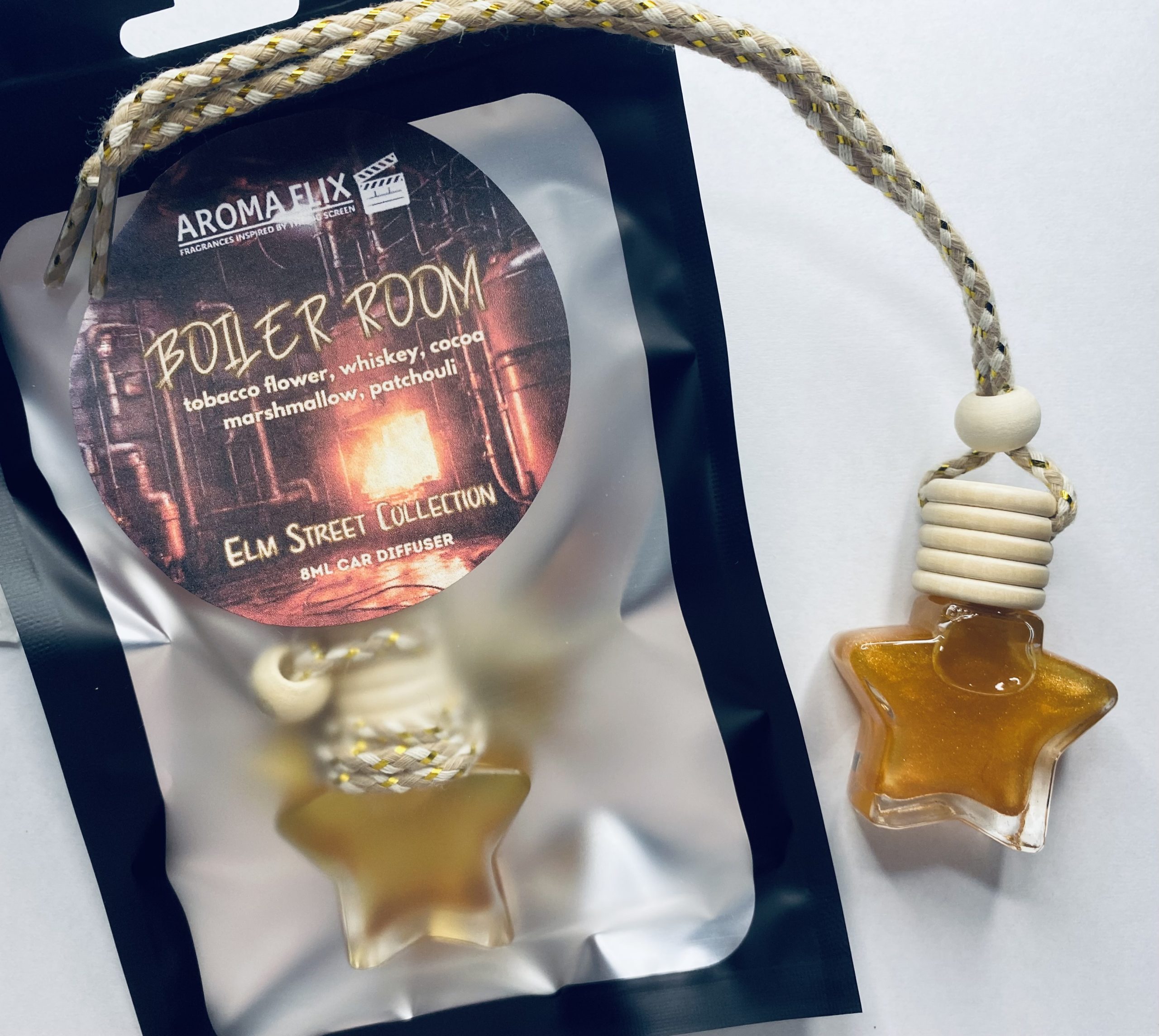 “Boiler Room” Walk of Fame Car Diffuser | Aroma Flix