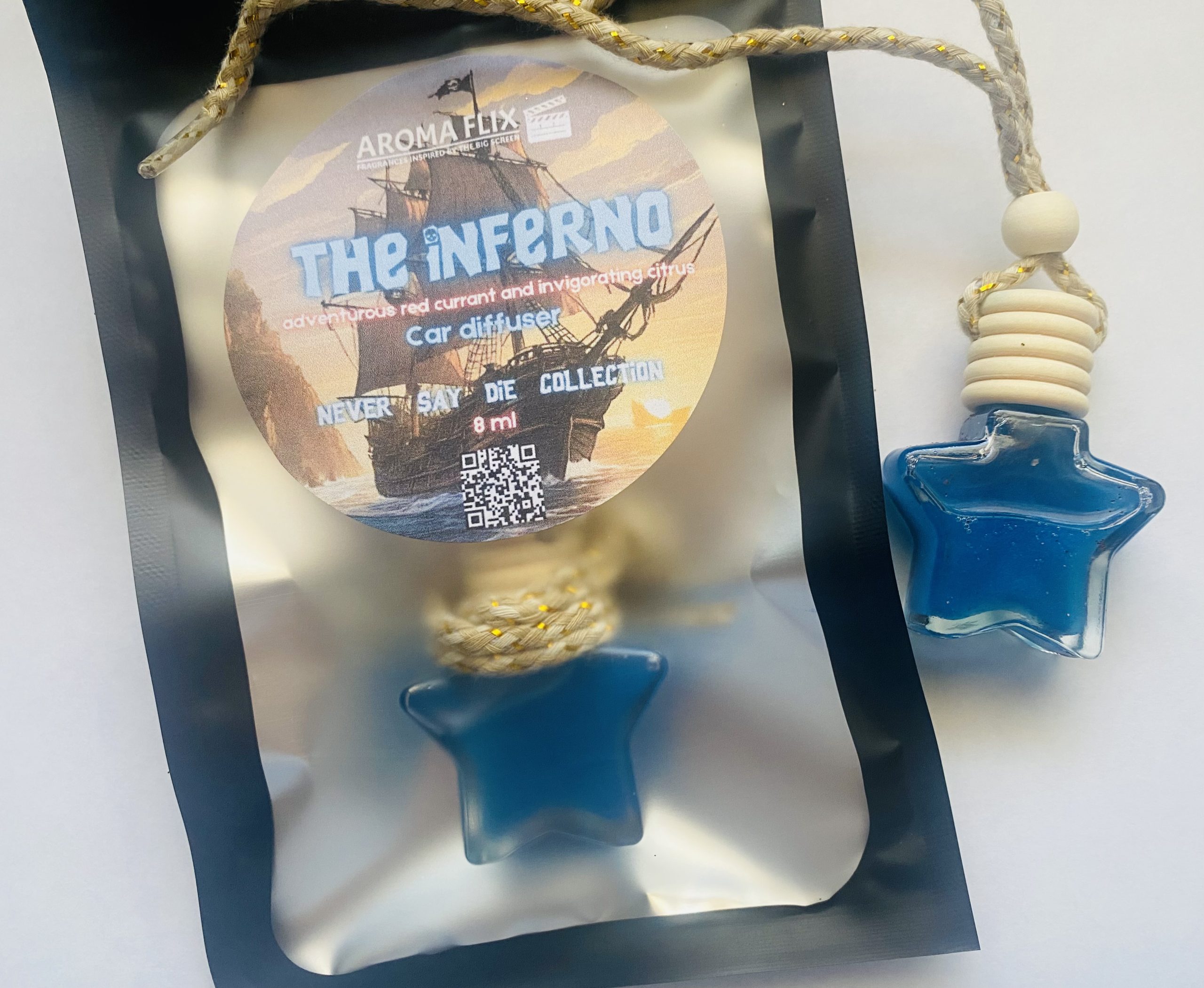 "THE iNFERNO" Walk of Fame Car Diffuser | Aroma Flix