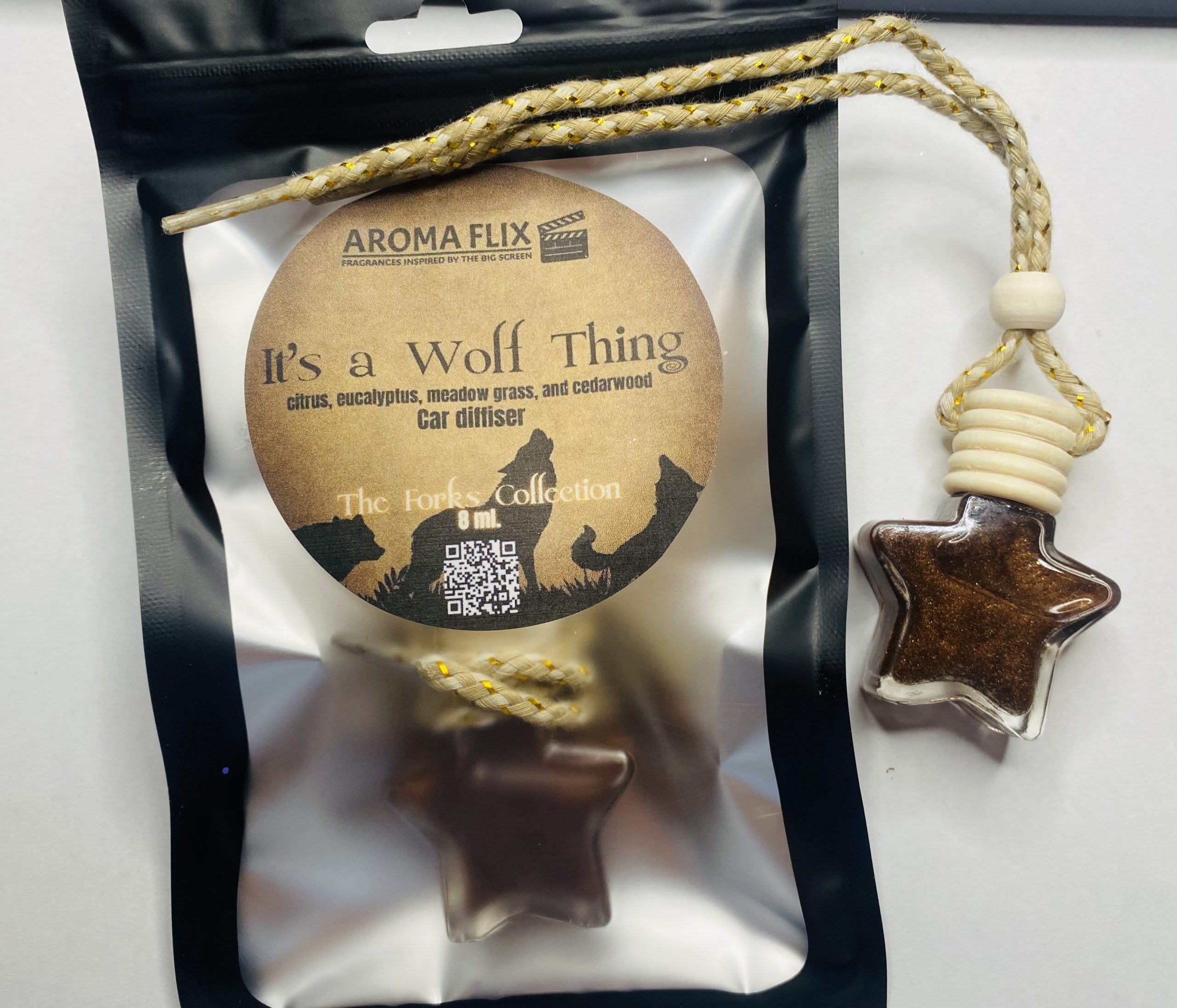 "It's a Wolf Thing" Walk of Fame Car Diffuser | Aroma Flix