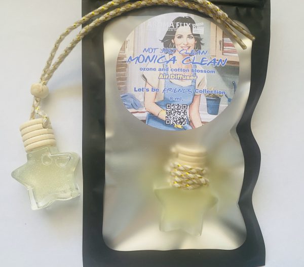 "Not Just Clean, Monica Clean" Walk of Fame Car Diffuser | Aroma Flix