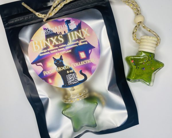 "Binx's Jinx" Walk of Fame Car Diffuser | Aroma Flix